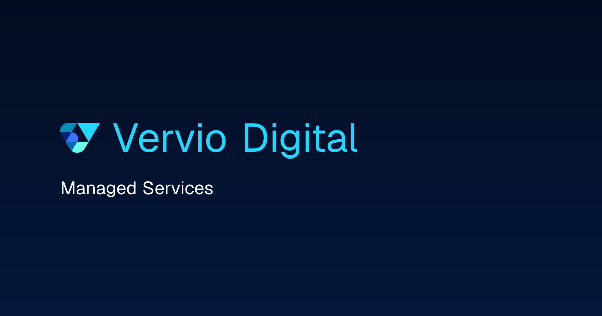 Vervio Managed Services